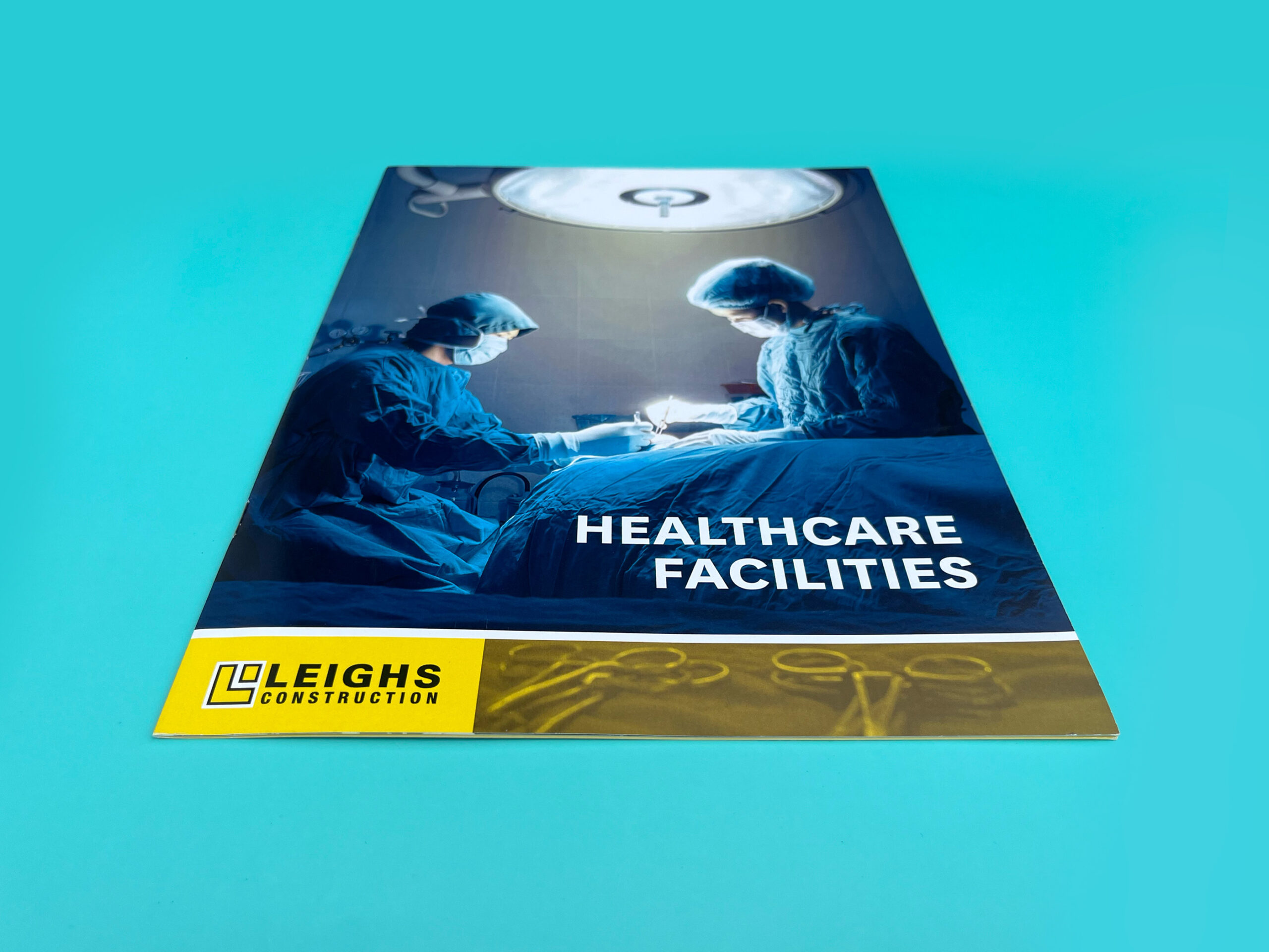 Healthcare Facilities Brochure Sarah Cahill Graphic Design